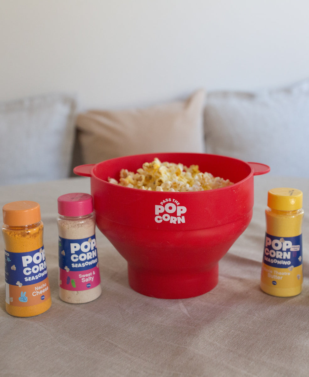 The Microwave Popper Bowl with Lid – Pass The Popcorn