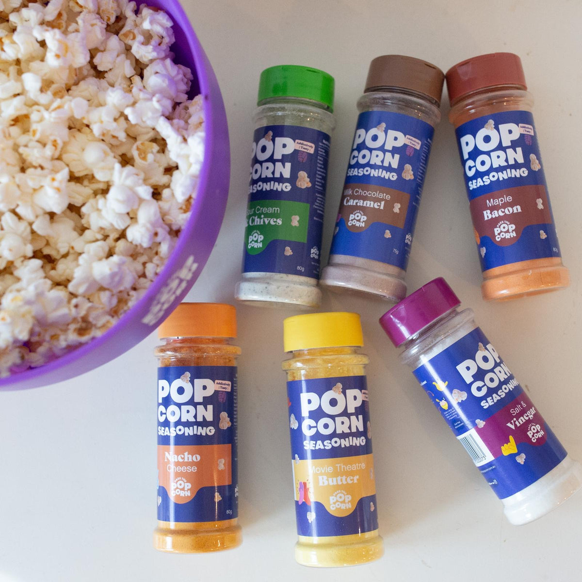 The Fan Favourites 6 Pk & Popper Bowl with lid – Pass The Popcorn