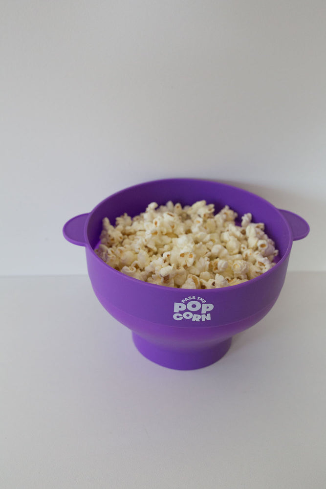 The Microwave Popper Bowl with Lid – Pass The Popcorn