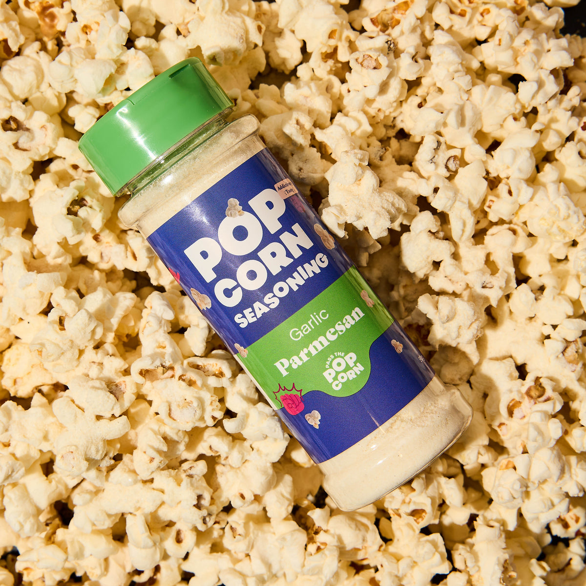 Garlic Parmesan Popcorn Seasoning 80g – Pass The Popcorn