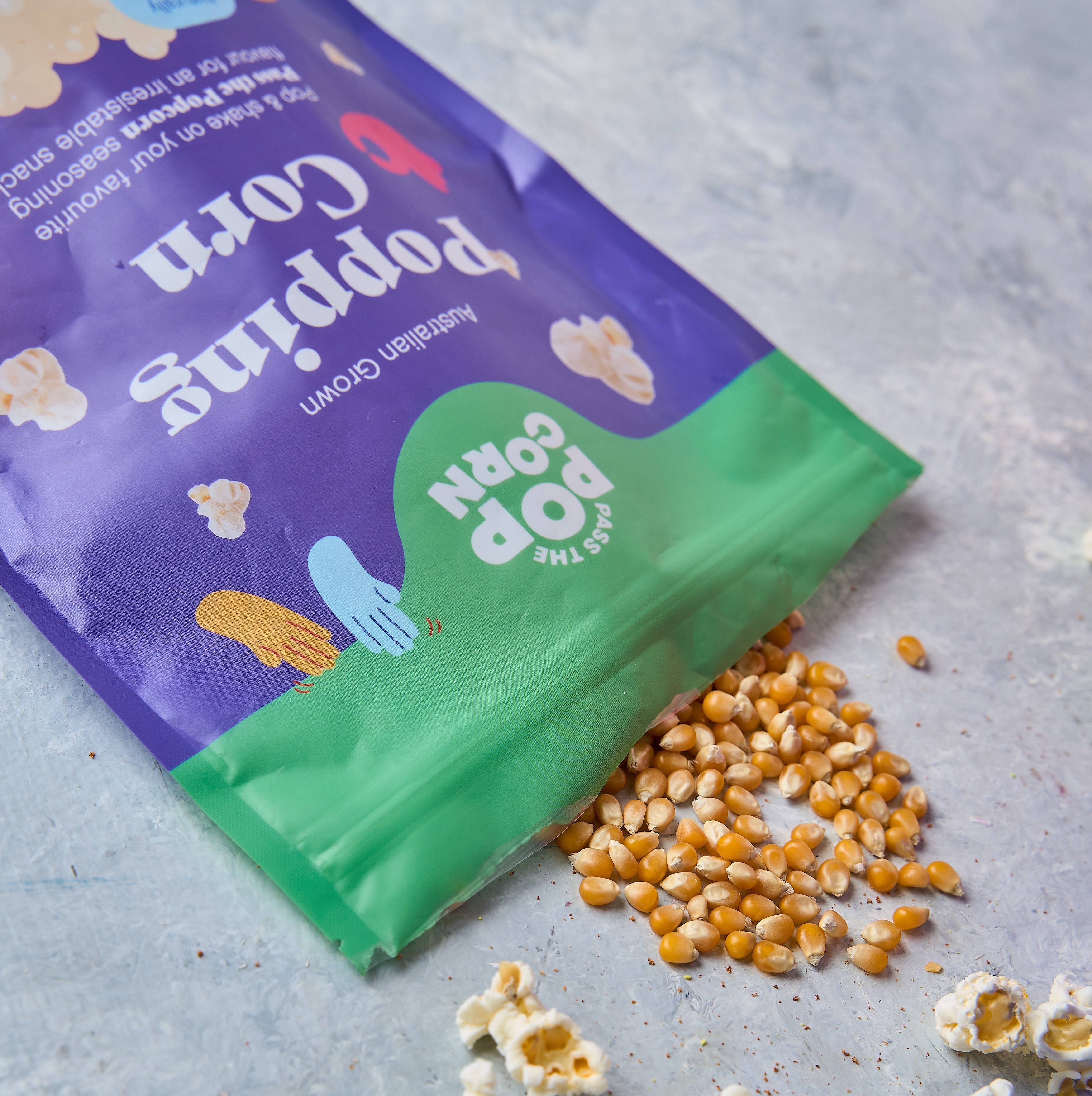 Popping Corn Kernels - 100% Australian Grown 400g – Pass The Popcorn